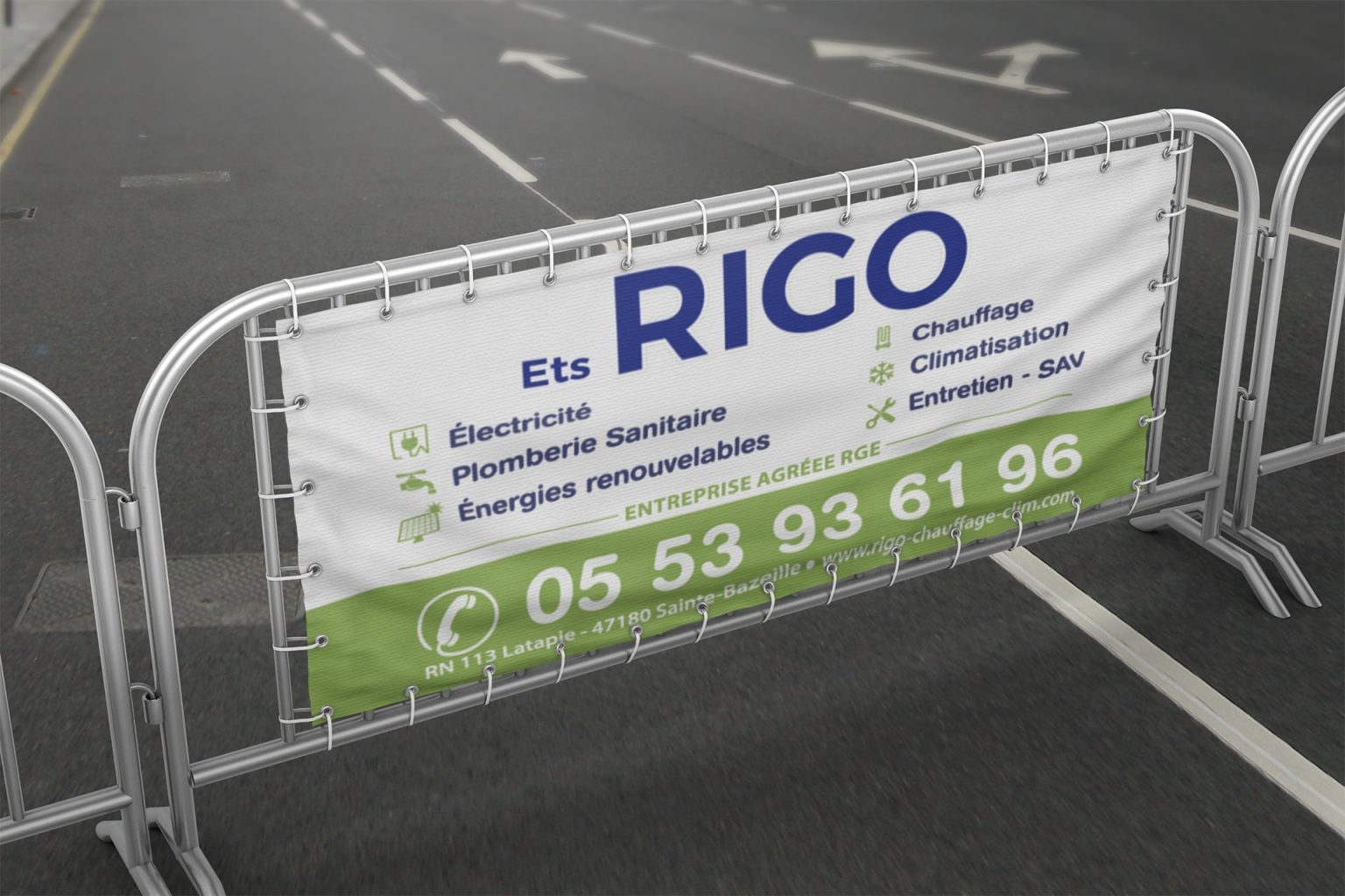 Créez votre banderole publicitaire sur-mesure | Agence Menth'Allo