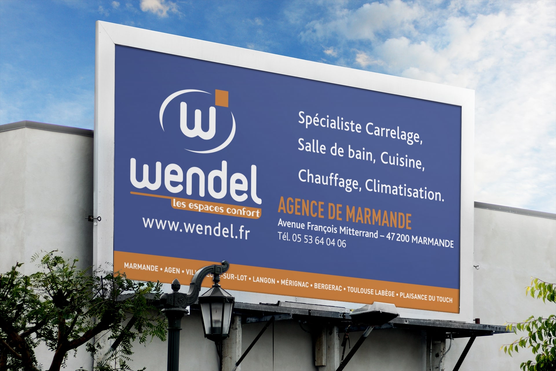 Créez votre panneau publicitaire sur-mesure | Menth'Allo Marmande